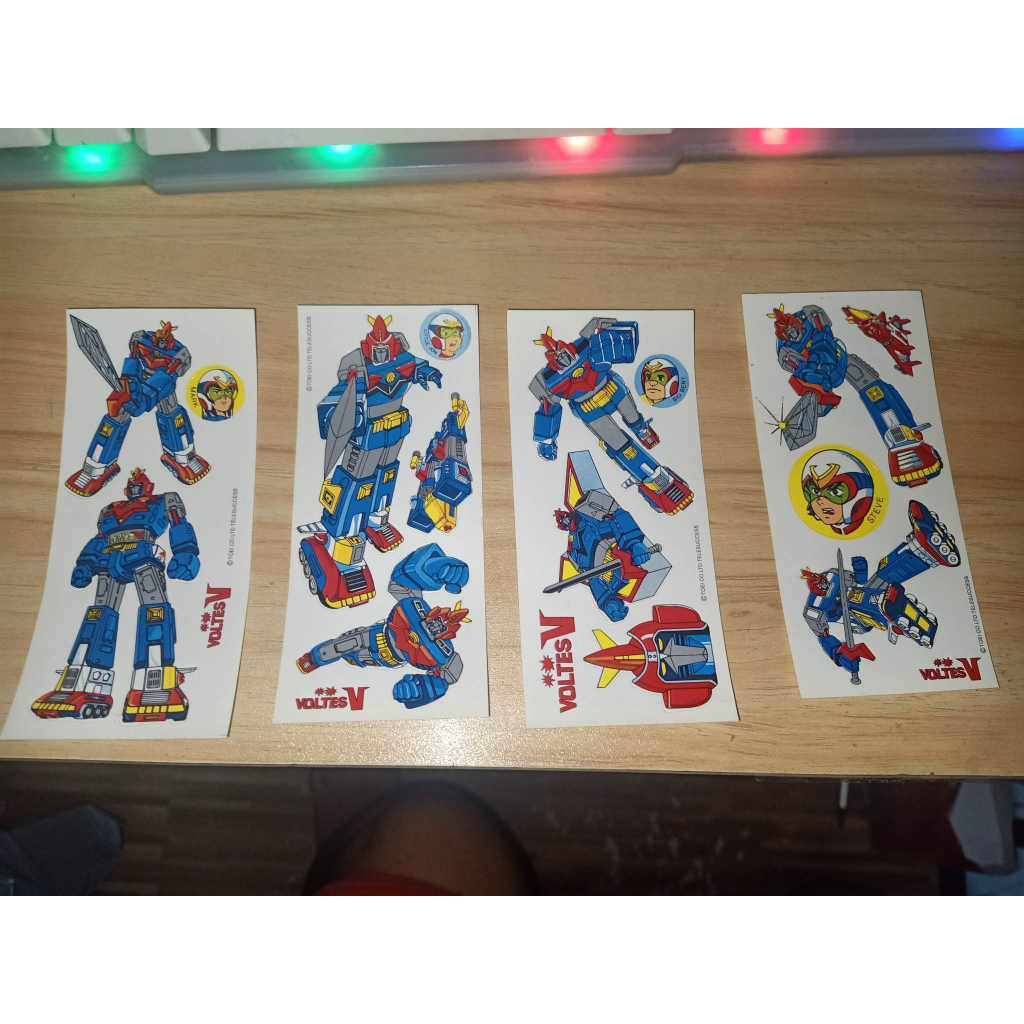 voltes v sticker vintage collectible items 4 design | Shopee Philippines