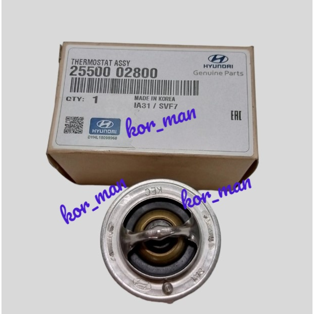 Thermostat Valve Hyundai Eon 2011-2015 Mobis Made In Korea | Shopee ...