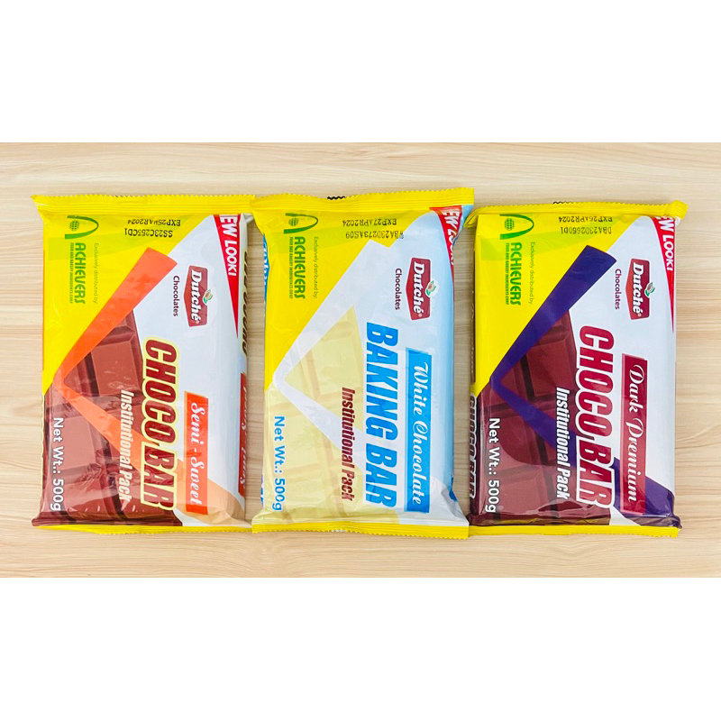 DUTCHE CHOCOLATE BARS 500g | Shopee Philippines