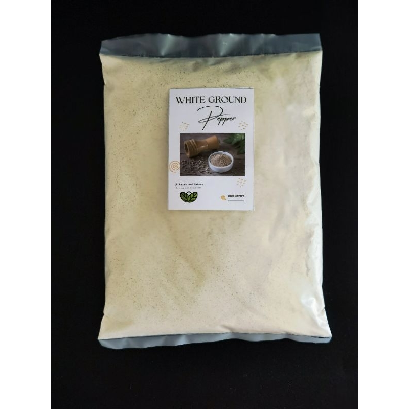 White Pepper Powder by LK Herbs and Spices (250g) | Shopee Philippines