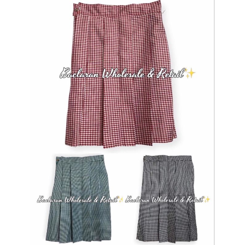 Palda Chekerd School Uniform (Pls. Check The Size Chart ) | Shopee ...