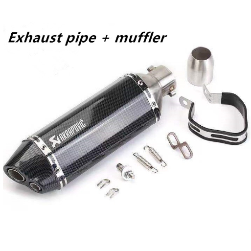 (COD) Double-outlet Full Exhaust System Tailpipe Rear Pipe Akrapovič ...