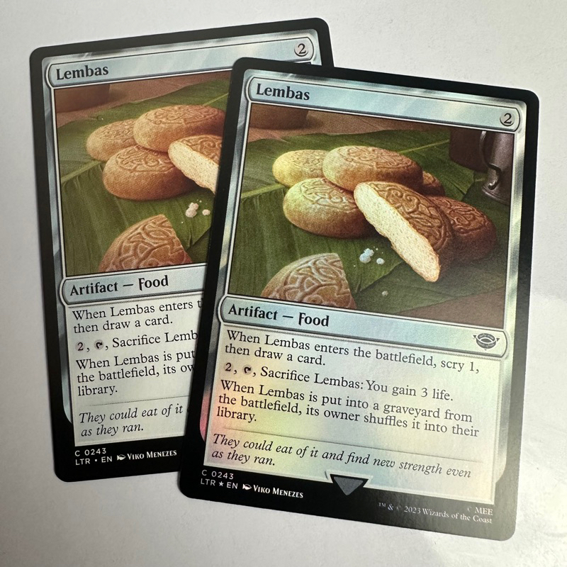 LEMBAS | LTR THE LORD OF THE RINGS | ARTIFACT | WHITE | MTG MAGIC THE ...