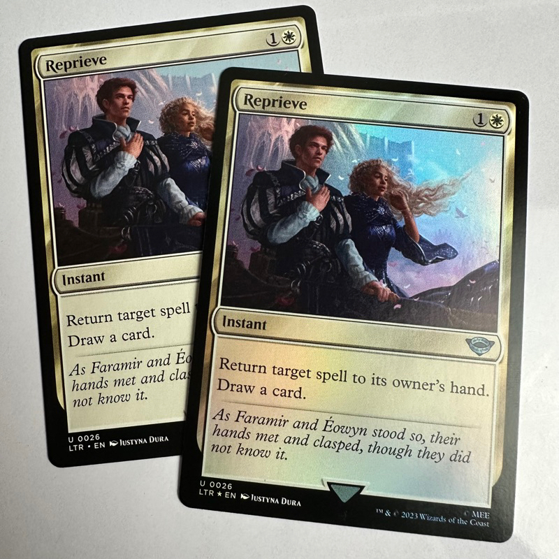 REPRIEVE | LTR THE LORD OF THE RINGS | WHITE | MTG MAGIC THE GATHERING ...