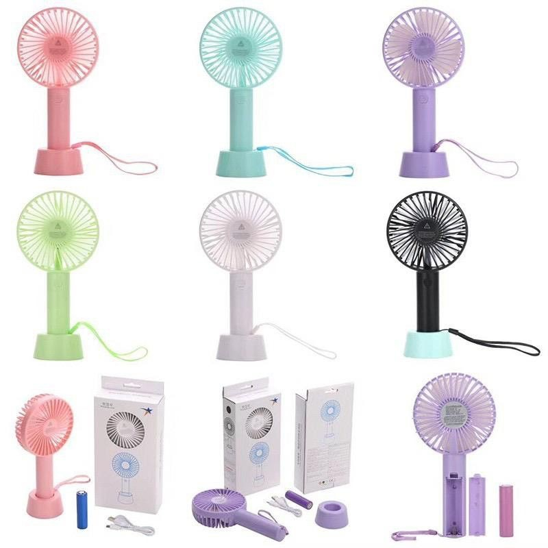 USB Rechargeable 3mode Portable Handy Fan Strong Wind Handheld Desktop ...