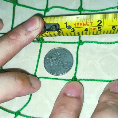 {100 METERS} 50 MESH -- 1.2 inches x 7ft x 100 meters -- CHICKEN NET ...