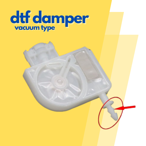 DTF DAMPER Direct Plug 4X3mm Vacuum Type | DX11 Direct To Film Printer ...