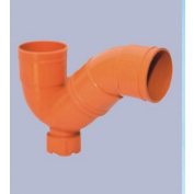 Bo PIPE PVC Orange Fittings【 3” 4” 】Tee Wye P-trap For PVC Pipes ...