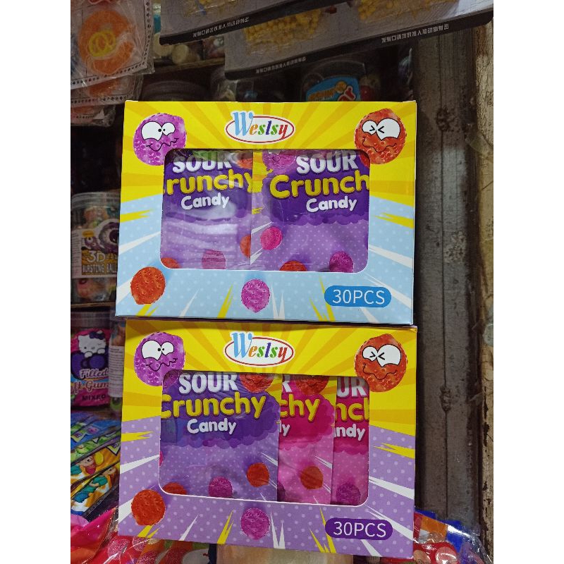 SOUR CRUNCHY | SO ASIM | SO SOUR | SOUR BALLS | 30 PIECES | Shopee ...