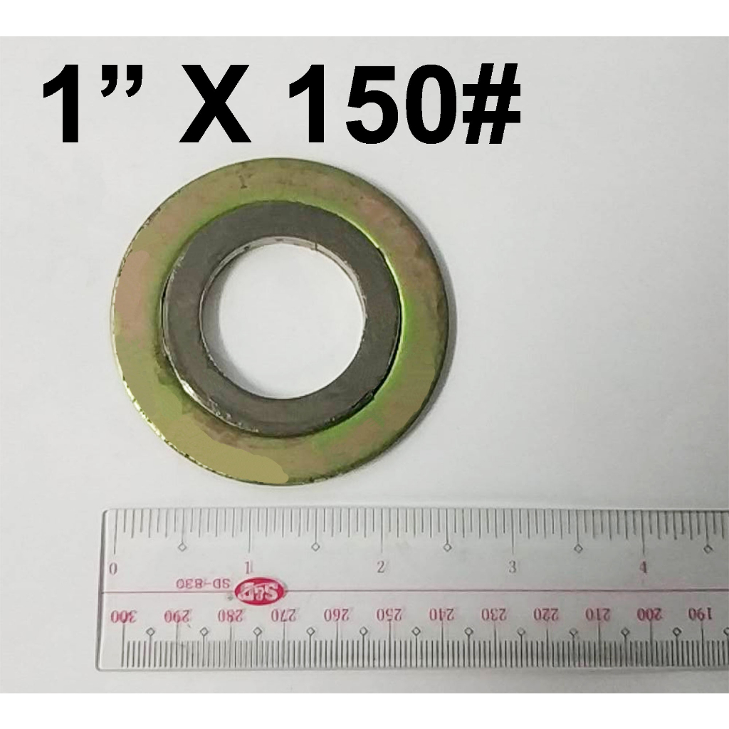 FLEXITALLIC GASKET 1" X 150# SPIRAL WOUND GASKET 304 ASME B16.20 ...