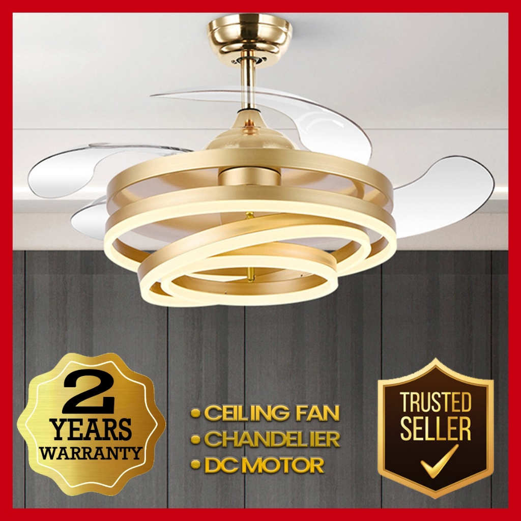 MYKE F8032 Ceiling Fan/Chandelier 42 | Shopee Philippines