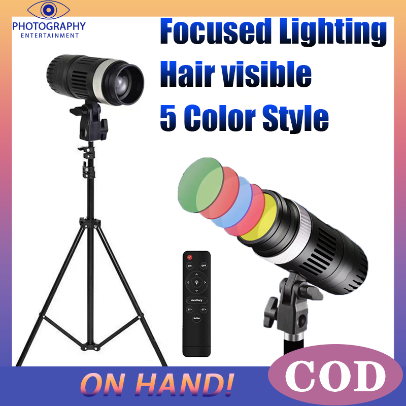 100W photography LED Fill Light Compact Focus COB Continuous Spotlight ...