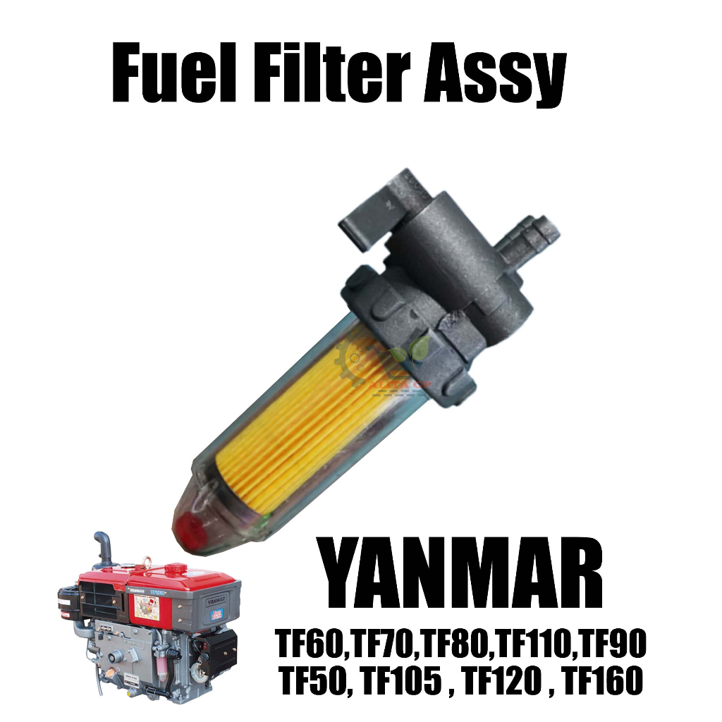 Fuel Filter Assy Yanmar TF50 TF60 TF70 TF80 TF90 TF105 TF120 TF160 ...