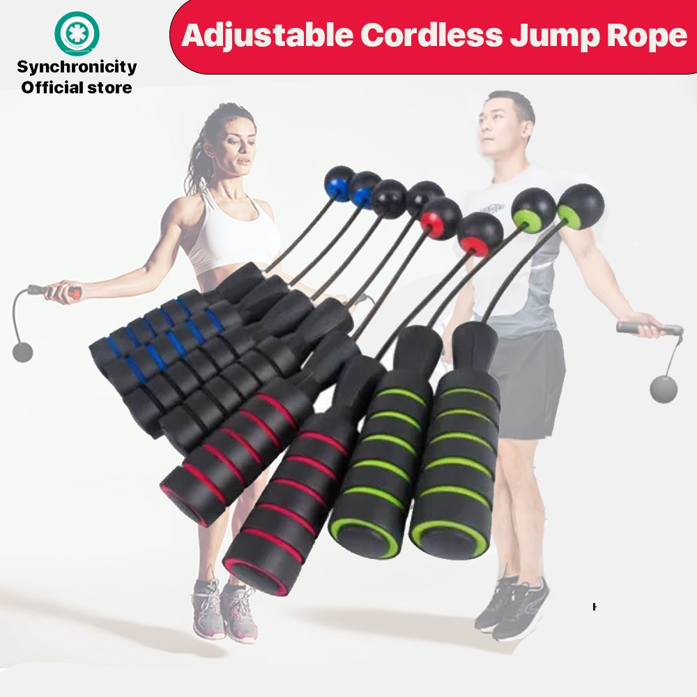 TS Cordless Jump Rope - Cordless Design for Workout, Training and ...