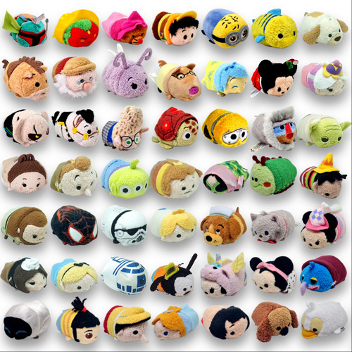 Original Disney Tsum Tsum Mini Plushies Stuffed Toys Collection 6 ...