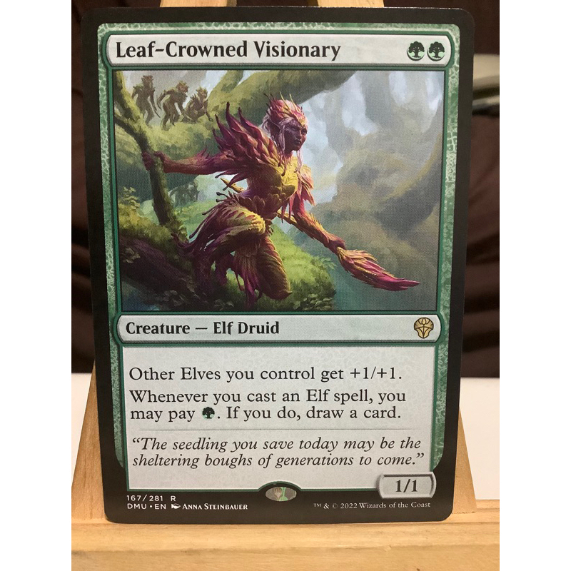 MAGIC: The Gathering - Leaf-Crowned Visionary (Dominaria United ...
