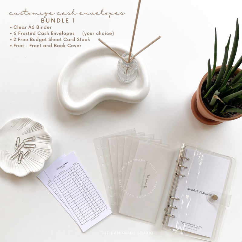 A6 Clear Budget Planner | Shopee Philippines