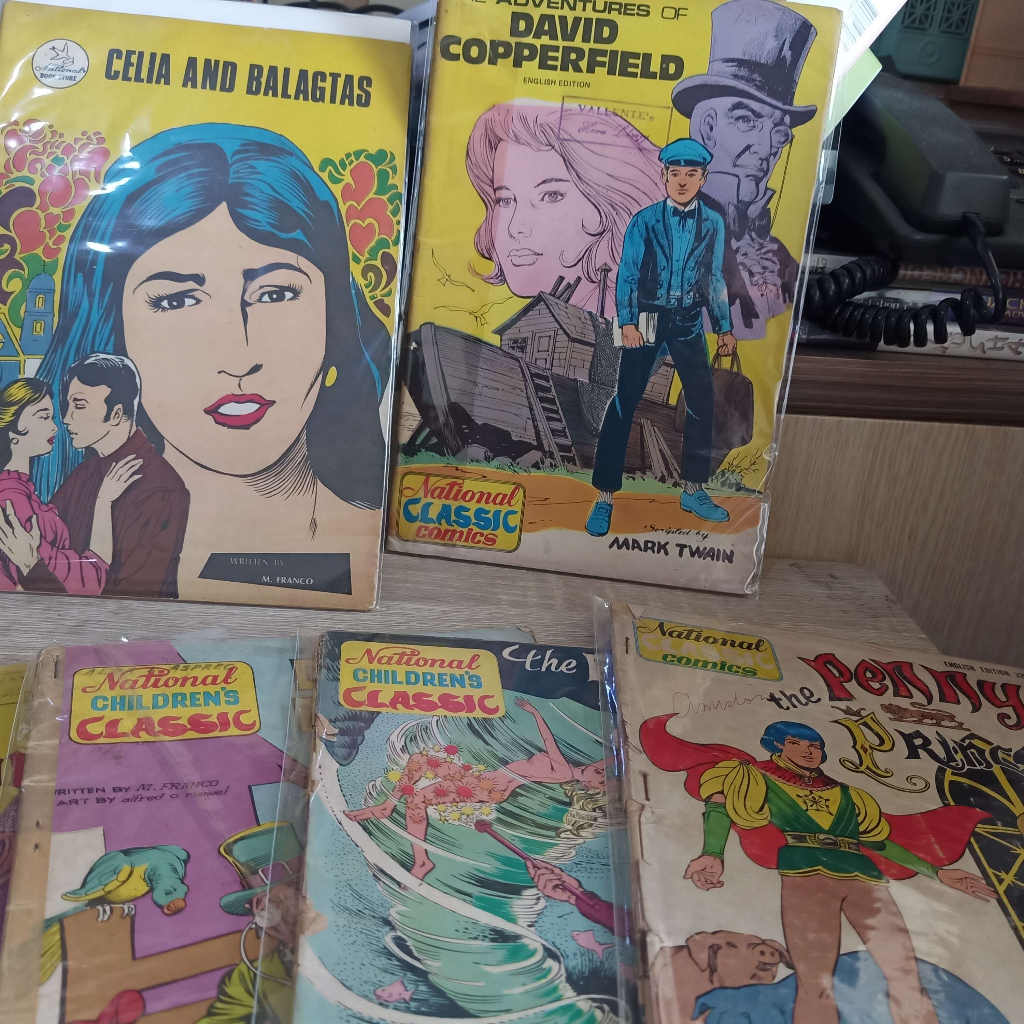 Vintage National Classic Comics/komiks ENGLISH (good to very good ...