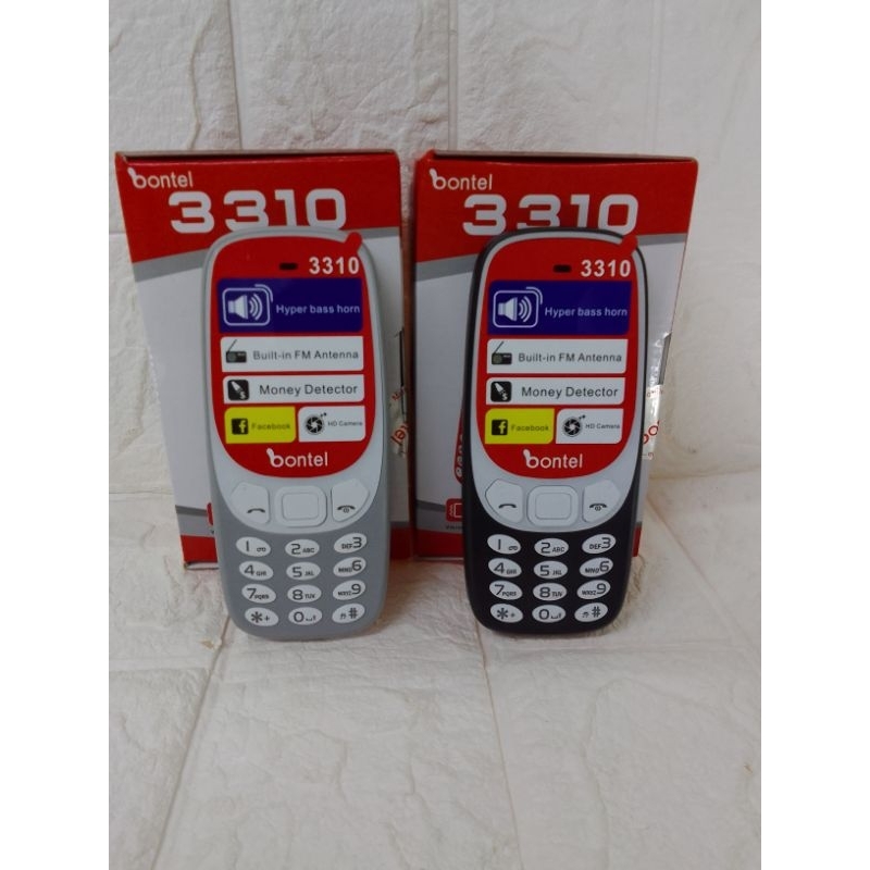 bontel 3310 keypad basic phone original local brand | Shopee Philippines
