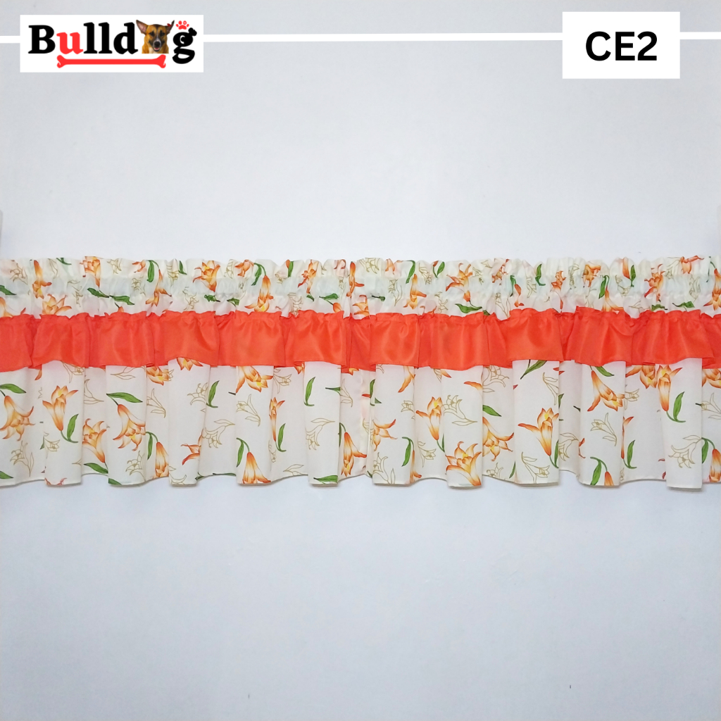SCHOOL CLASSROOM CURTAIN/ VALANCE RECTANGULAR CUT 60X15 INCHES | Shopee ...