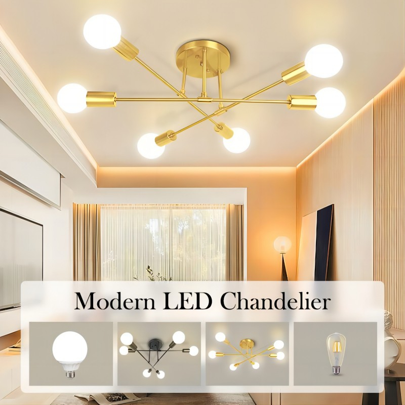 chandelier ceiling lights modern design for living room bedroom ...