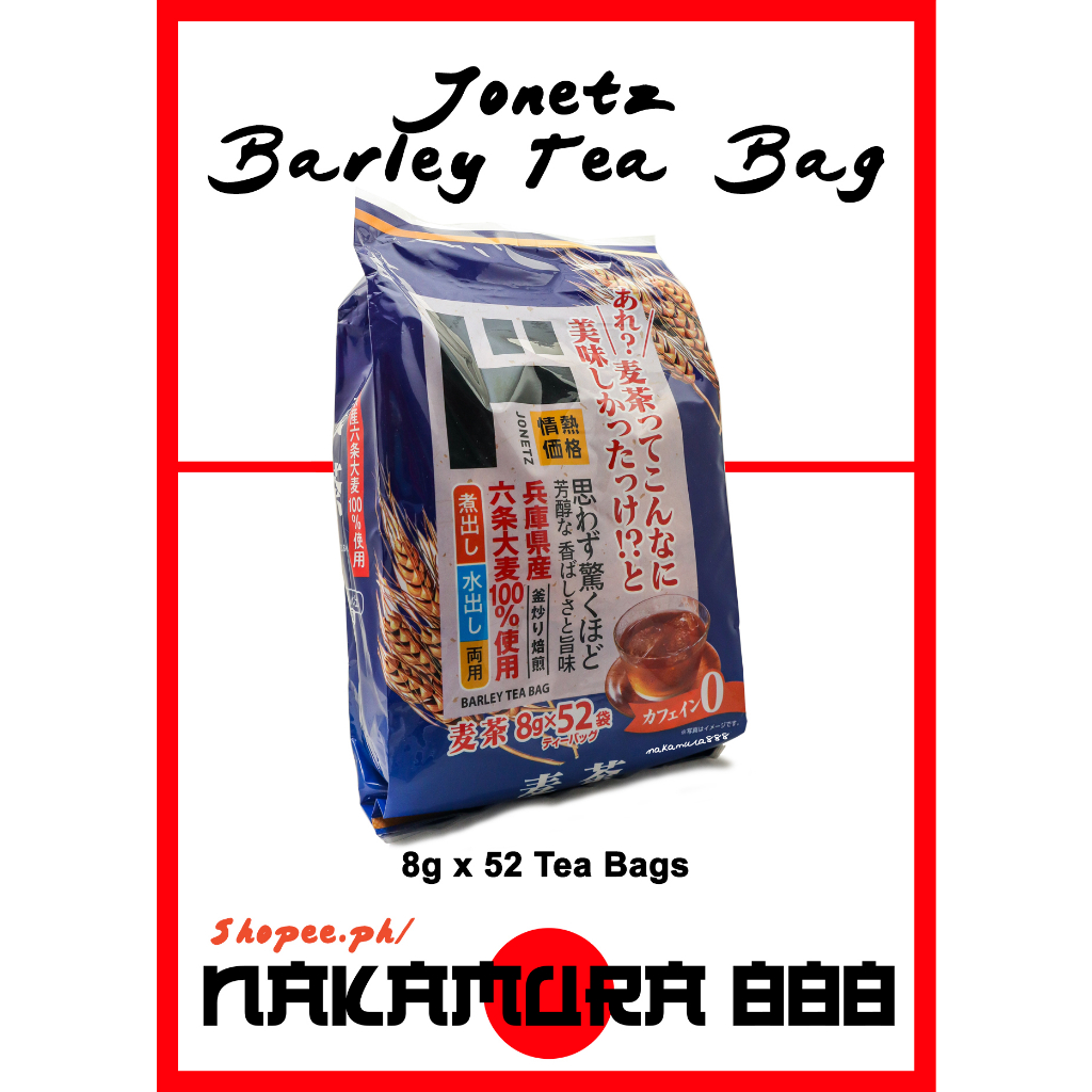 [Japan] Jonetz Kakaku Barley Tea Bag - 8g x 52 packs | Shopee Philippines