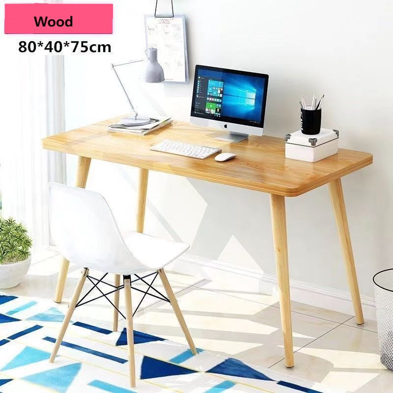 Office Table Study Desk Nordic Writing Simple | Shopee Philippines