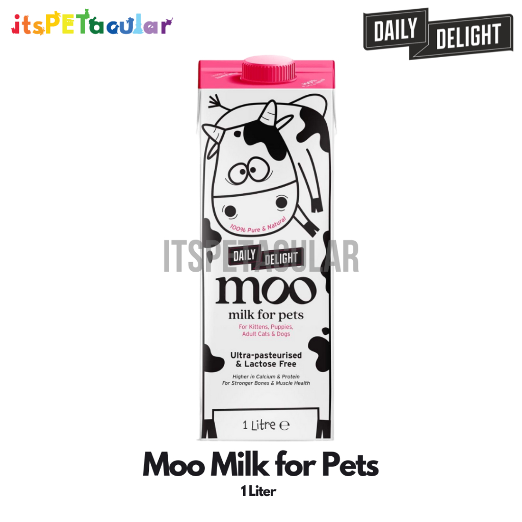 Daily Delight MOO Pets Milk 1L - Lactose-Free Milk for Dogs & Cats ...