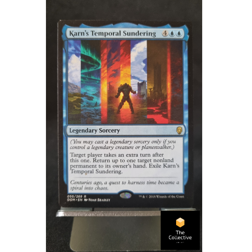 Magic the Gathering - MTG Card Game - Karn's Temporal Sundering - DOM ...