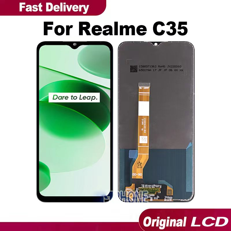Realme C35 LCD Touch Screen Display for Replacement | Shopee Philippines