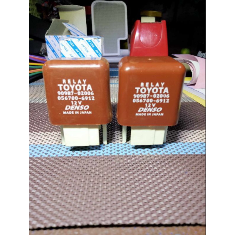 DENSO TOYOTA RELAY JAPAN WIRE INSTALLED | Shopee Philippines