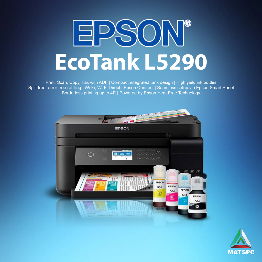 CANON AND EPSON 3in1 & 4in1 With Wi-fi Printer with Free ink included | Shopee Philippines