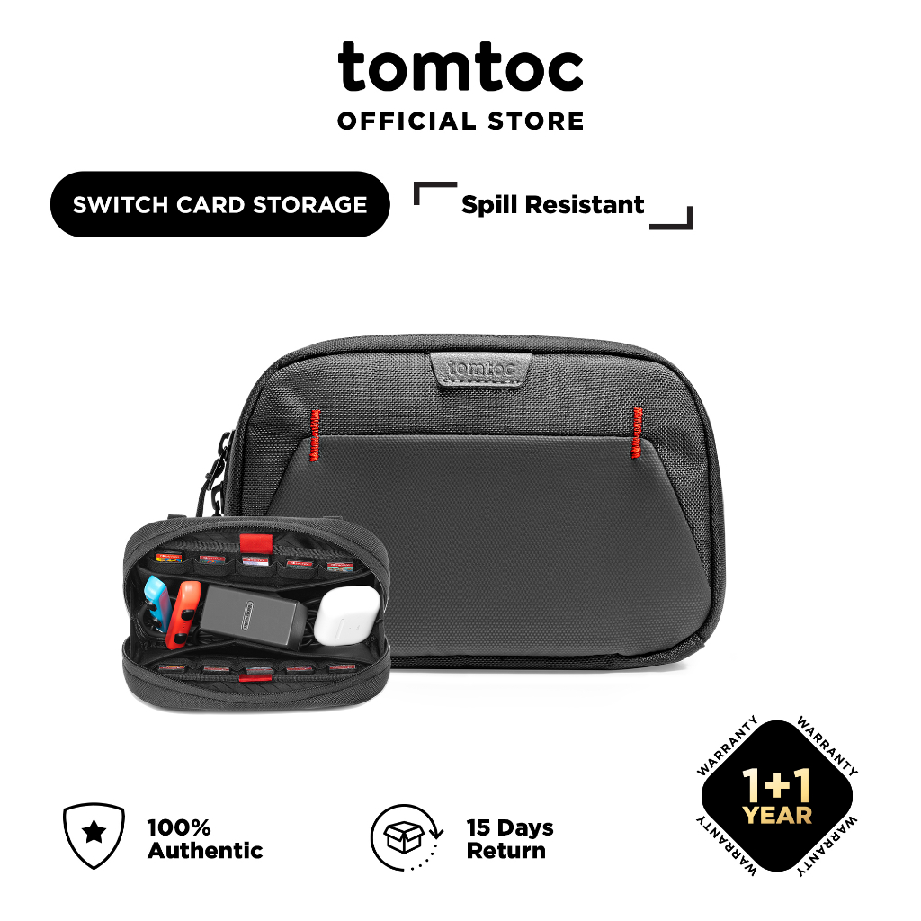 tomtoc Arccos Series Switch Cards & Accessories Bag - Nintendo Switch / OLED / Lite | Shopee ...