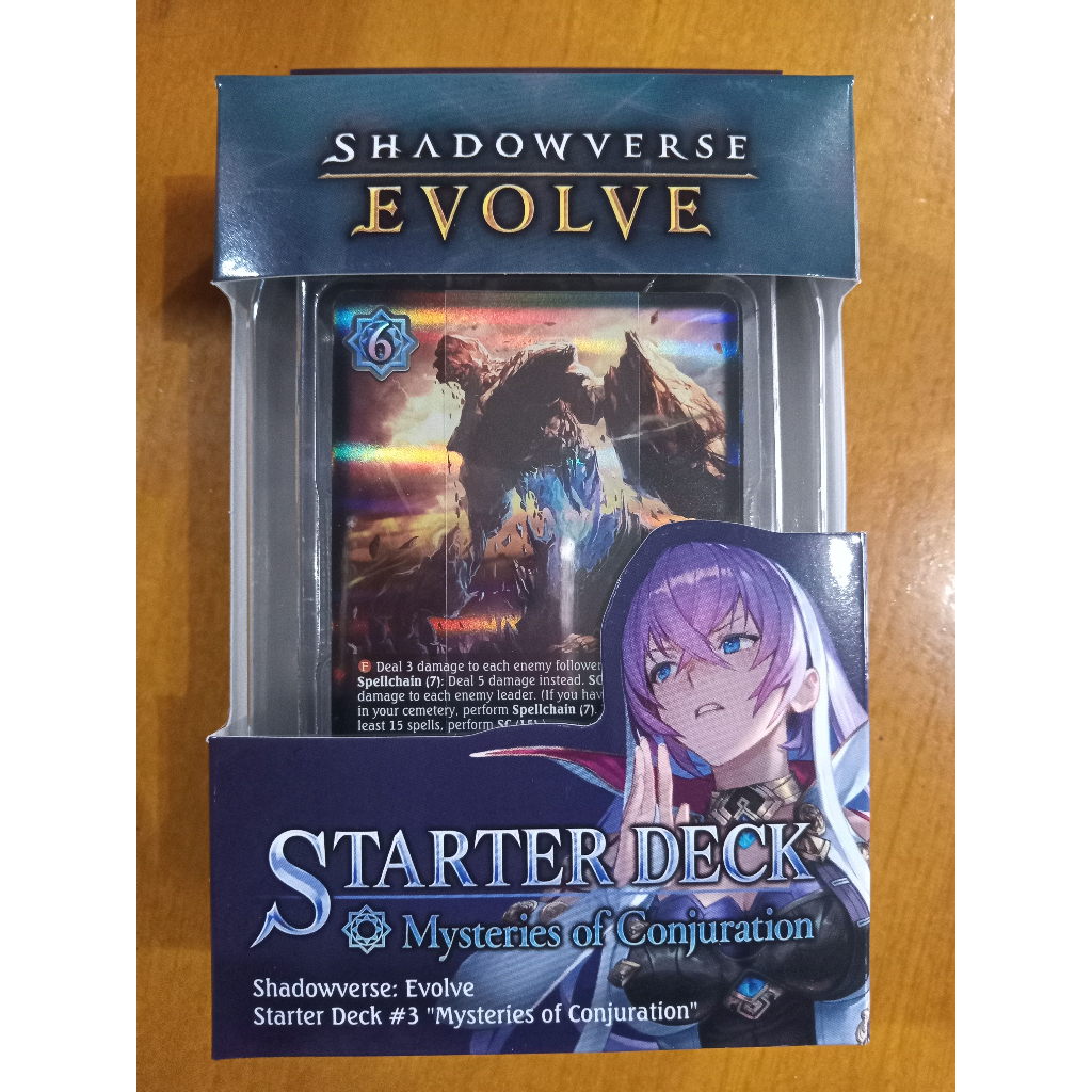 SVE Mysteries of Conjuration Runecraft Starter Deck 3 Shadowverse Evolve English Sealed | Shopee ...