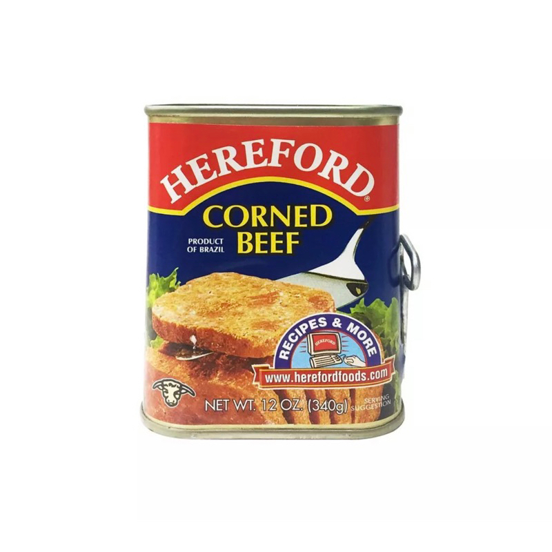 Hereford Corned Beef 340g | Shopee Philippines