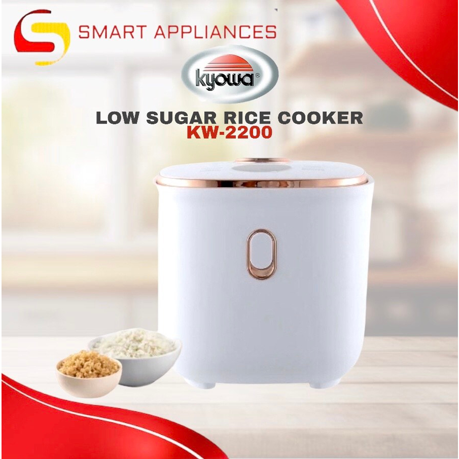 Kyowa Low Sugar Rice Cooker (White) KW-2200 by Smart Appliances ...