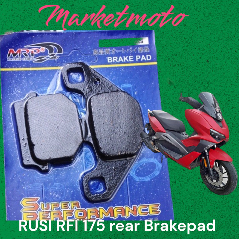 rusi rfi175 v3 v4 v5 sym scooters brakepad rfi 175 brake pad | Shopee ...