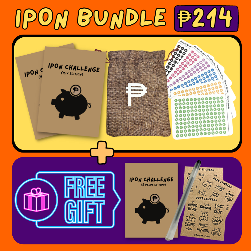 Pororot Studio | Ipon Challenge Bundle Booklet Planner Diary Journal ...