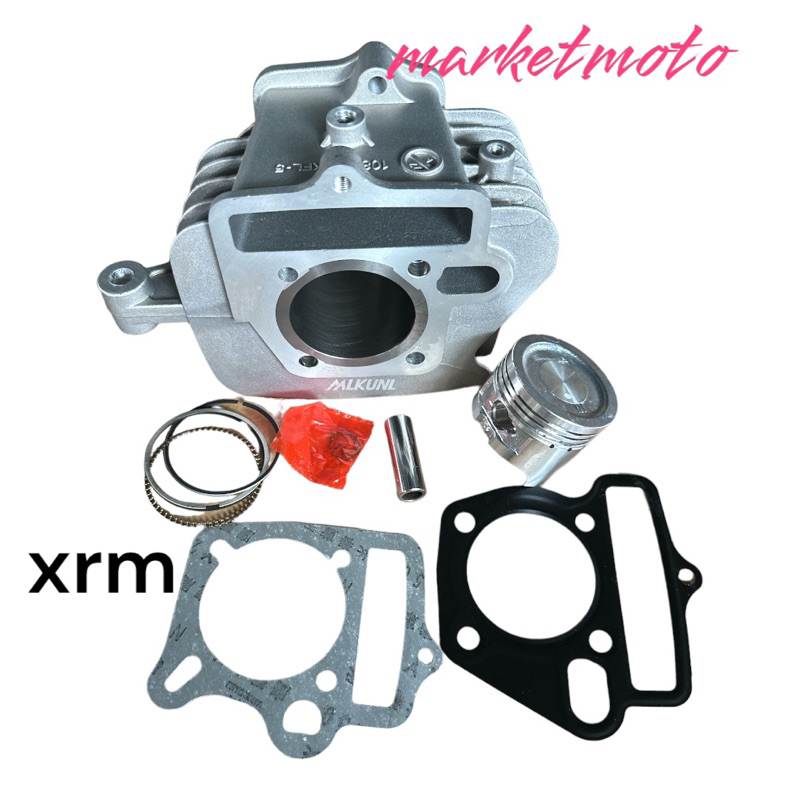 xrm 110 cylinder block with piston set standard | Shopee Philippines