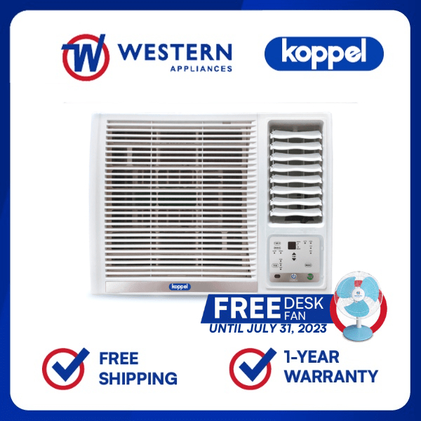 Koppel KWR09R4A2 1.0HP Window Type Air Conditioner | Shopee Philippines