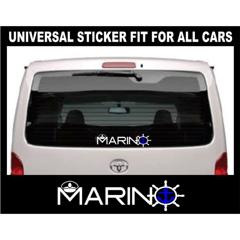 Seafarer/Marino Sticker for Cars Universal Fit for All | Shopee Philippines