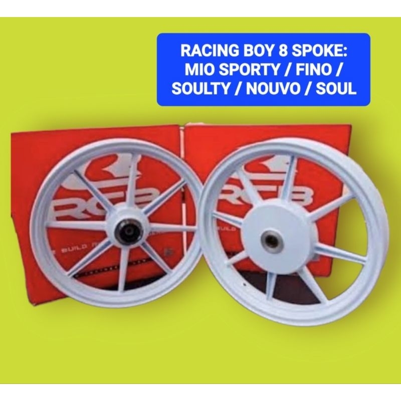 MAGS 14 RACING BOY 8 SPOKE [RB8] FOR MIO SPORTY / FINO / SOULTY/ SOUL ...