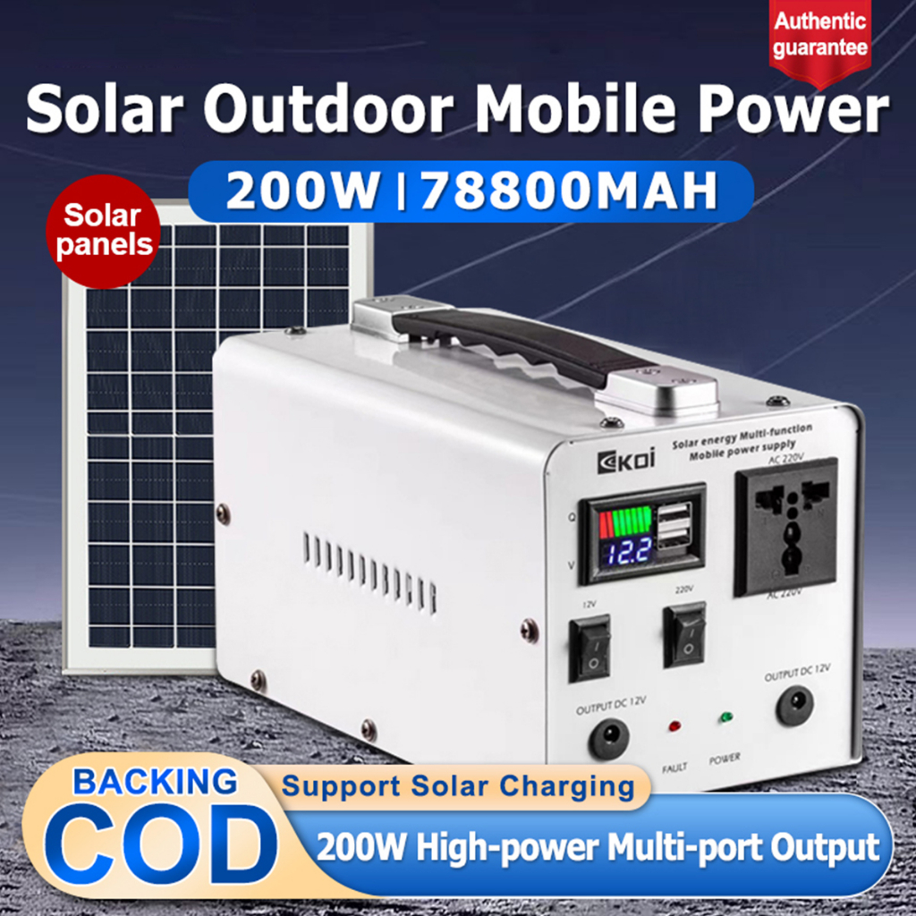 FAKUU 200W Portable 78000mAh Large Capacity Power Station Powerbank ...