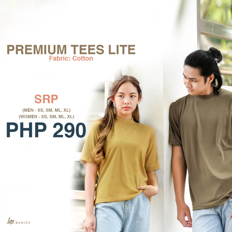 HTP Basics Women Premium Lite Tees | Shopee Philippines