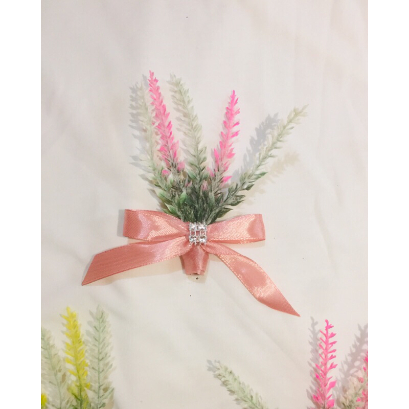 Flower Boutonniere Chest Corsage for Wedding Graduation Artificial ...