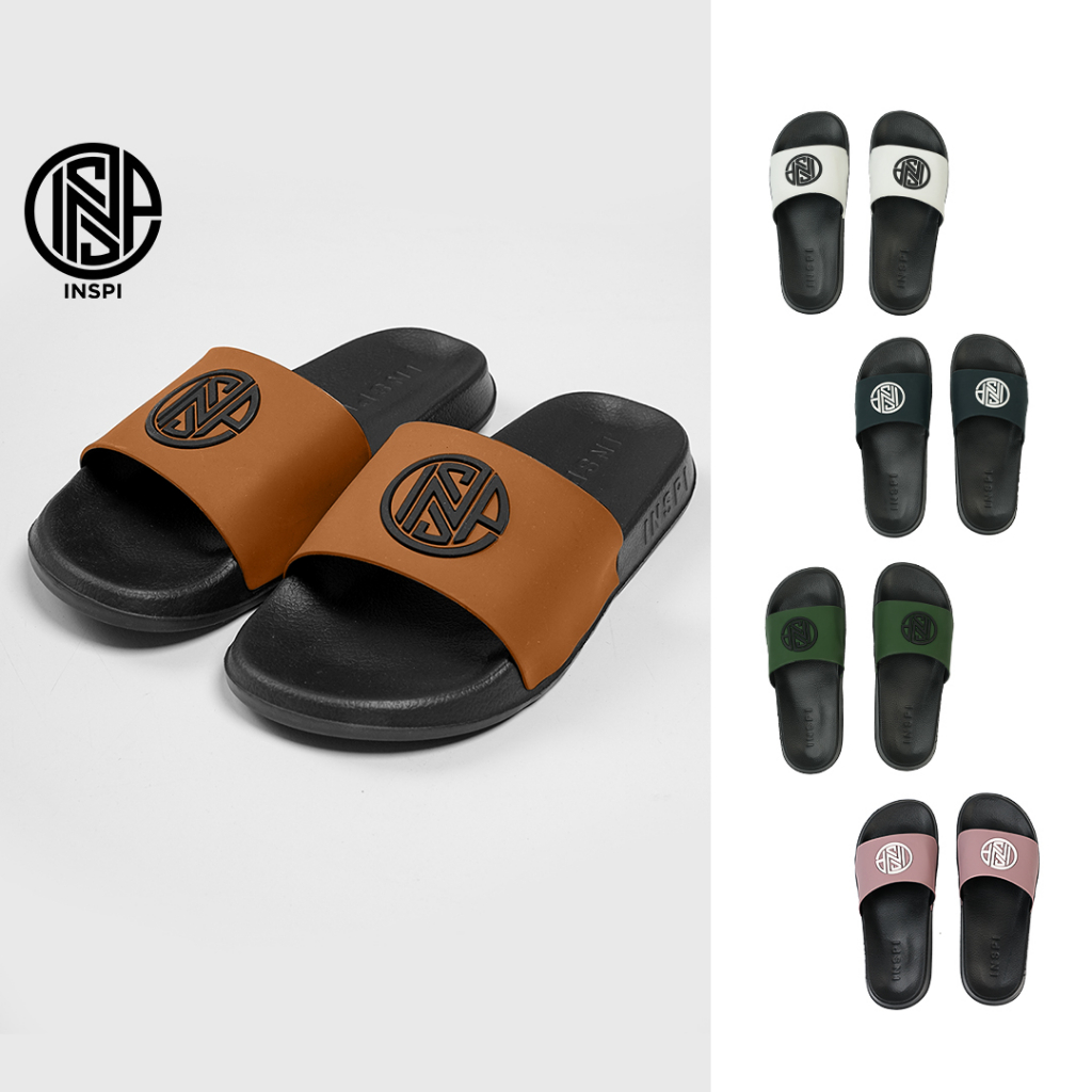INSPI Originals Slip On Slides for Men Korean Flip Flops Slippers for ...