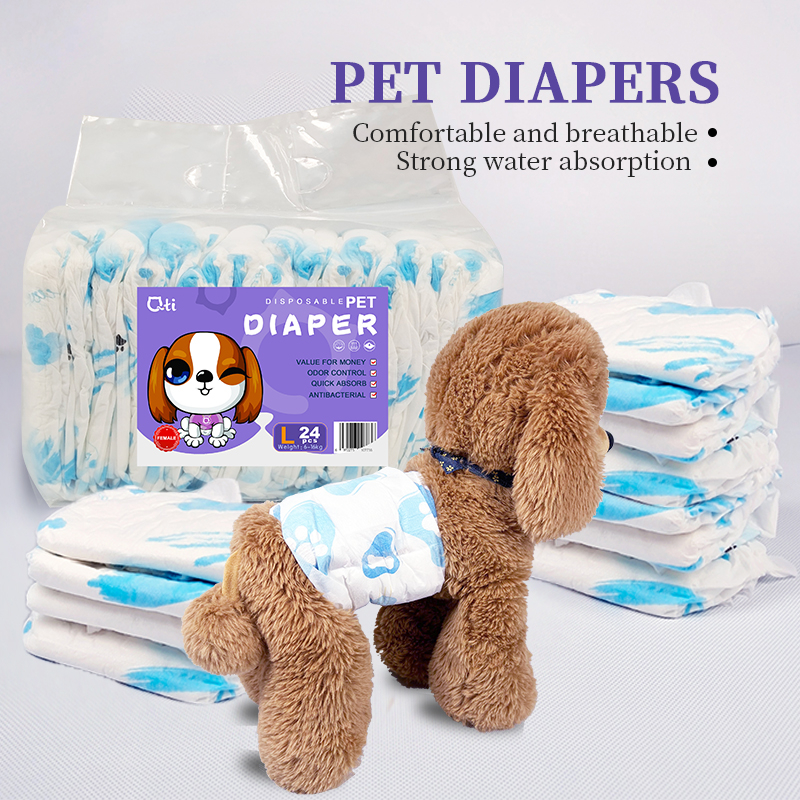 Pet Diaper Dog Diaper Male Dog Female Dog Disposable Diapers for Dogs ...