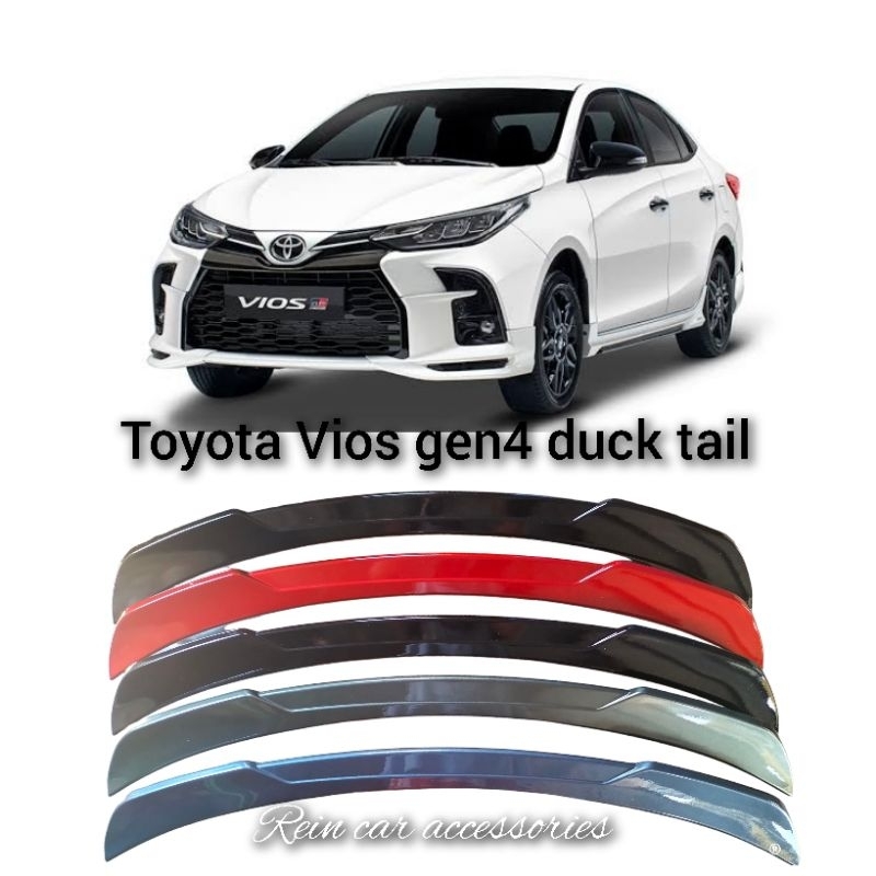 TOYOTA VIOS 2018-2025 DUCK TAIL GR (BODY COLOR) | Shopee Philippines