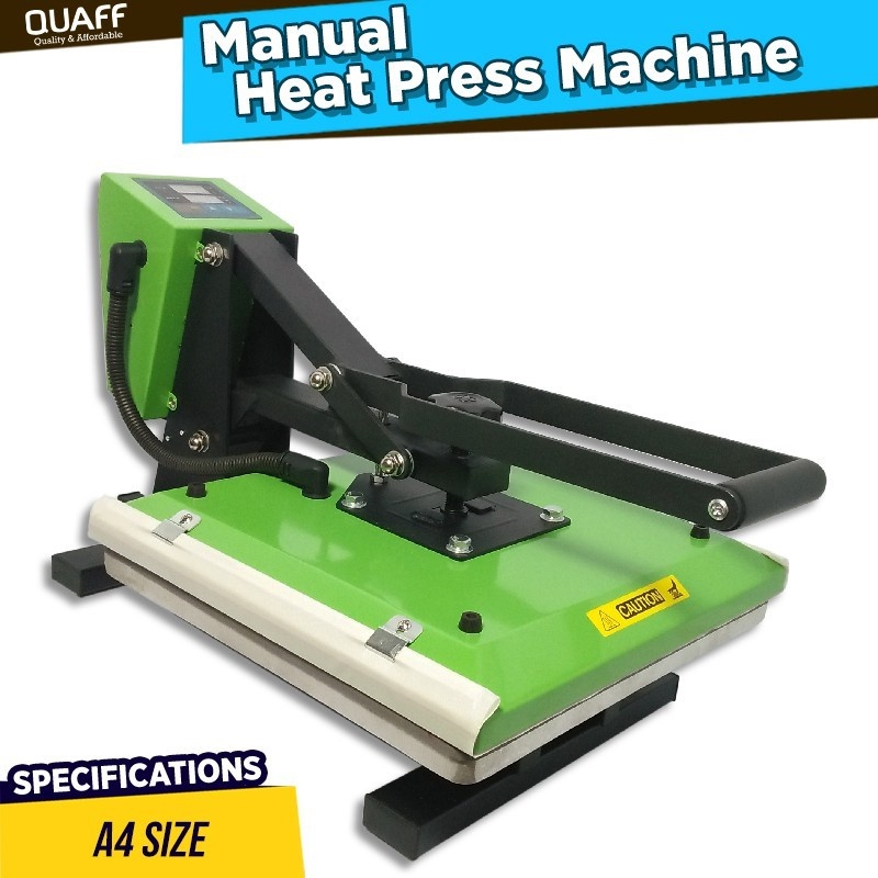 QUAFF A4 & A3 Size Manual Heat Press Machine Heavy Duty | Shopee ...