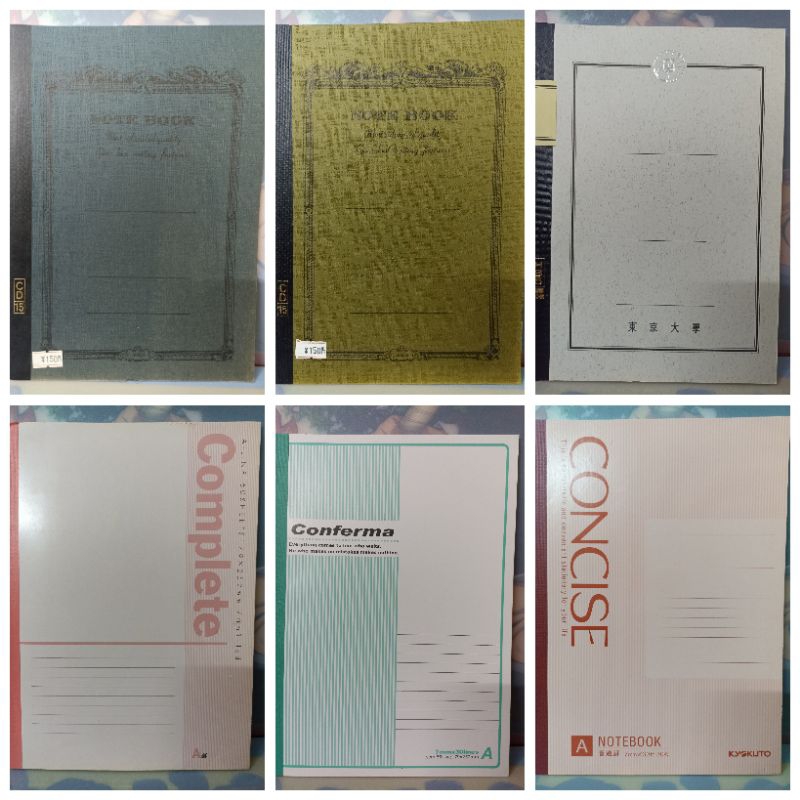Apica, Plus, Kokuyo, Kyokuto Notebook, Japan Notebook / Japan Surplus ...